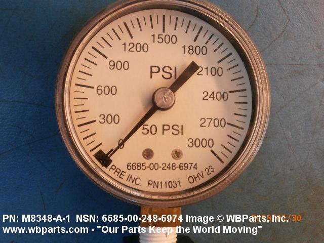 6685-00-248-6974 - AIR PRESSURE GAGE ASSEMBLY | WBParts