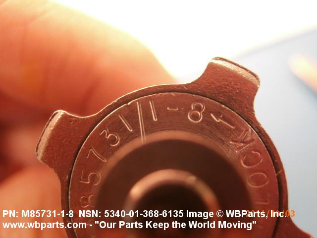 5340-01-368-6135 - CLAMP BOLT ASSEMBLY, MS141088, MS14108-8, M85731/1-8 ...