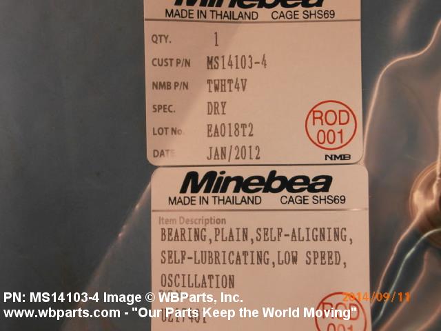 3120-01-024-4919 - SELF-ALIGNING PLAIN BEARING | WBParts