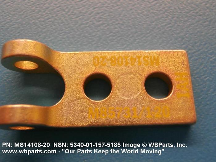 5340-01-157-5185 - STRAP HINGE LEAF | WBParts