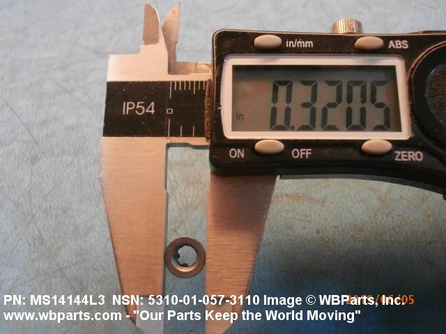 5310-01-057-3110 - HEXAGON EXTENDED WASHER SELF-LOCKING NUT | WBParts