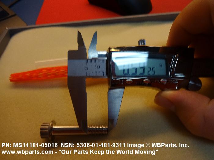 5306-01-481-9311 - SHEAR BOLT | WBParts