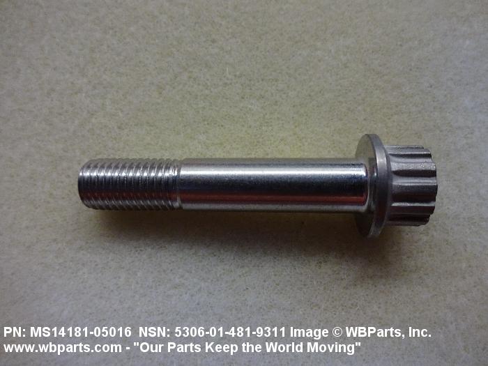 5306-01-481-9311 - SHEAR BOLT | WBParts