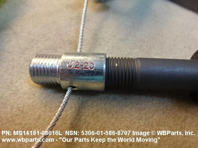 5306-01-586-8707 - SHEAR BOLT | WBParts