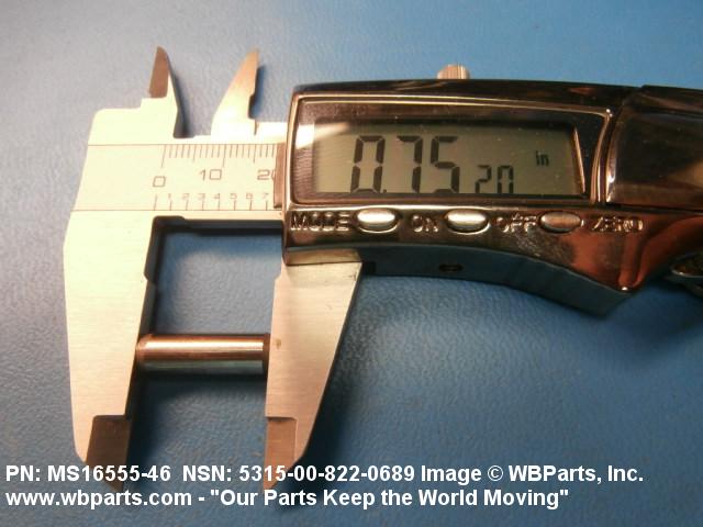 5315-00-822-0689 - HEADLESS STRAIGHT PIN | WBParts