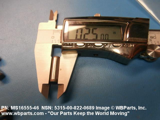 5315-00-822-0689 - HEADLESS STRAIGHT PIN | WBParts