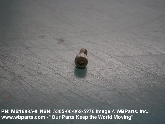 5305-00-068-5276 - SOCKET HEAD CAP SCREW, MS169959, MS16995-9 ...