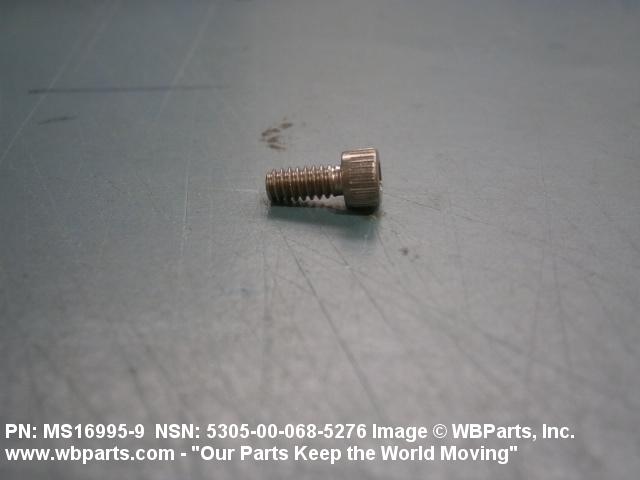 5305-00-068-5276 - SOCKET HEAD CAP SCREW, MS169959, MS16995-9 ...