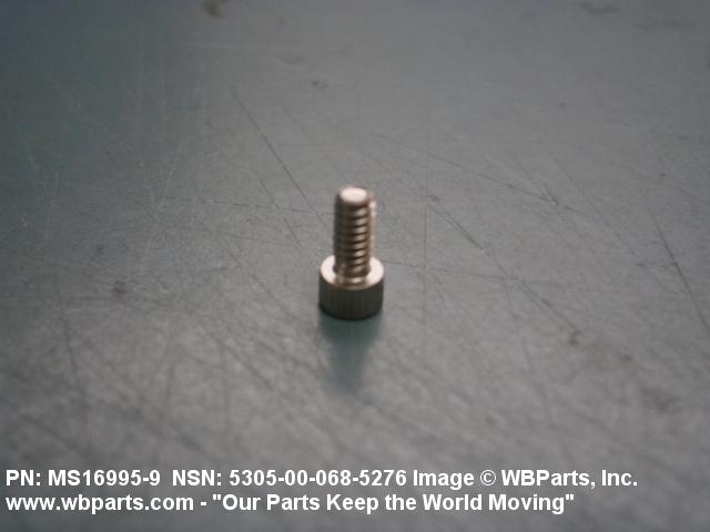 5305-00-068-5276 - SOCKET HEAD CAP SCREW, MS169959, MS16995-9 ...