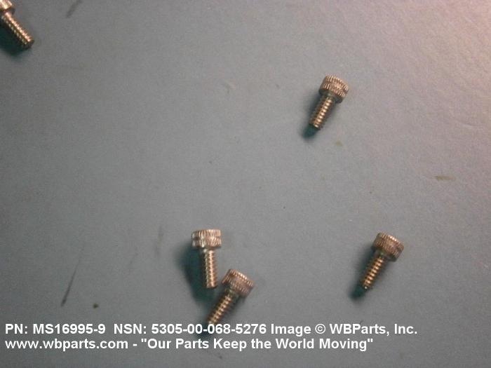5305-00-068-5276 - SOCKET HEAD CAP SCREW, MS169959, MS16995-9 ...