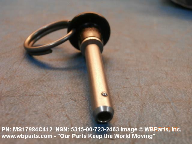 5315-00-723-2463 - QUICK RELEASE PIN, MS17984412, MS17984-412 ...