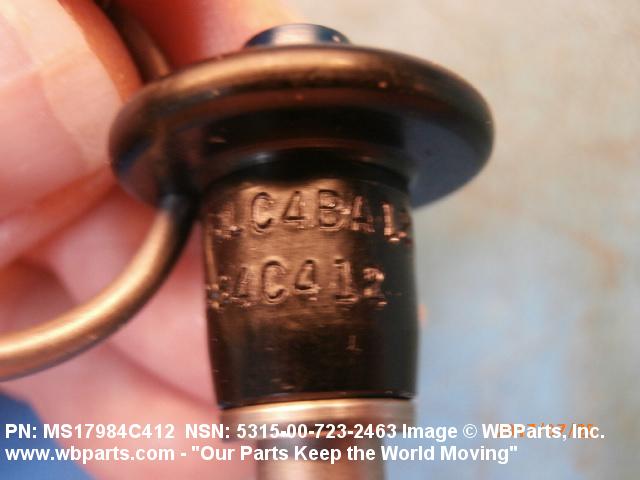 5315-00-723-2463 - QUICK RELEASE PIN, MS17984412, MS17984-412 ...