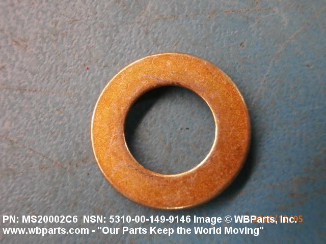 5310-00-149-9146 - RECESSED WASHER, MS20002C6, MS20002-C6, NAS1436C | WBParts