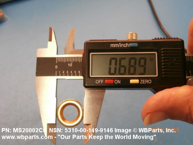 5310-00-149-9146 - RECESSED WASHER, MS20002C6, MS20002-C6, NAS1436C | WBParts