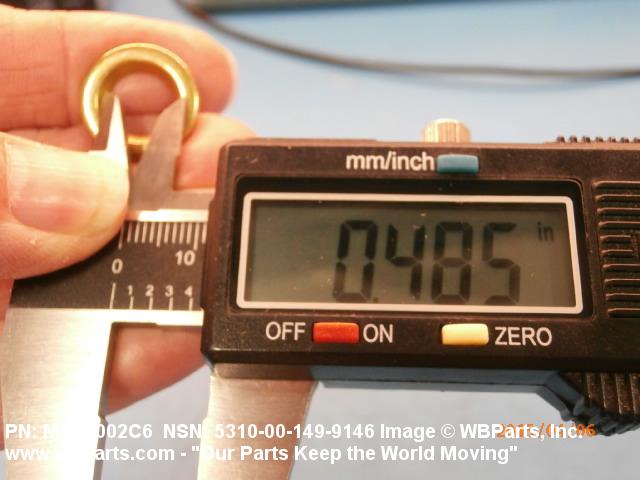 5310-00-149-9146 - RECESSED WASHER, MS20002C6, MS20002-C6, NAS1436C | WBParts