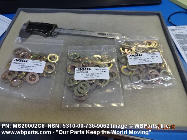 5310-00-149-9116 - RECESSED WASHER | WBParts