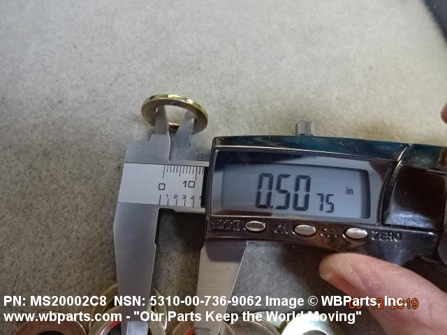 5310-00-149-9116 - RECESSED WASHER | WBParts