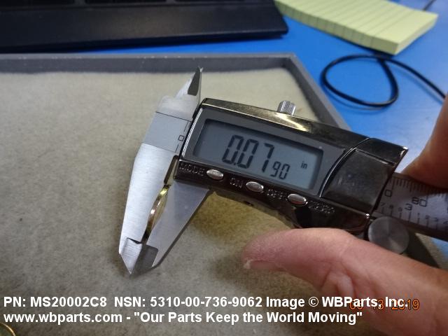 5310-00-149-9116 - RECESSED WASHER | WBParts