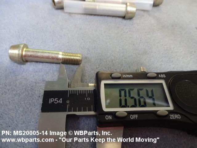 5306-00-206-1353 - INTERNAL WRENCHING BOLT | WBParts