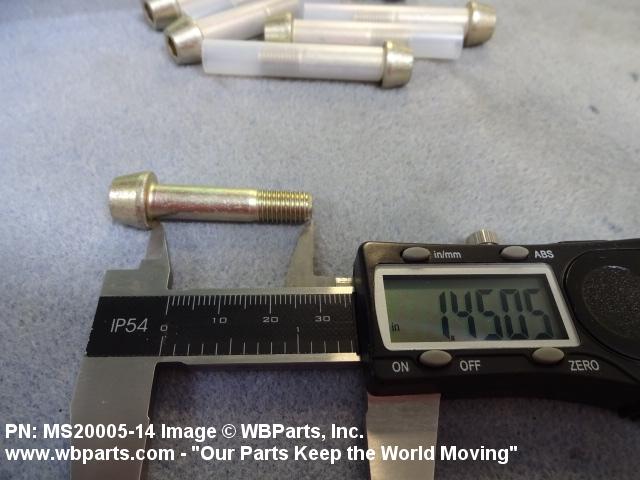 5306-00-206-1353 - INTERNAL WRENCHING BOLT | WBParts