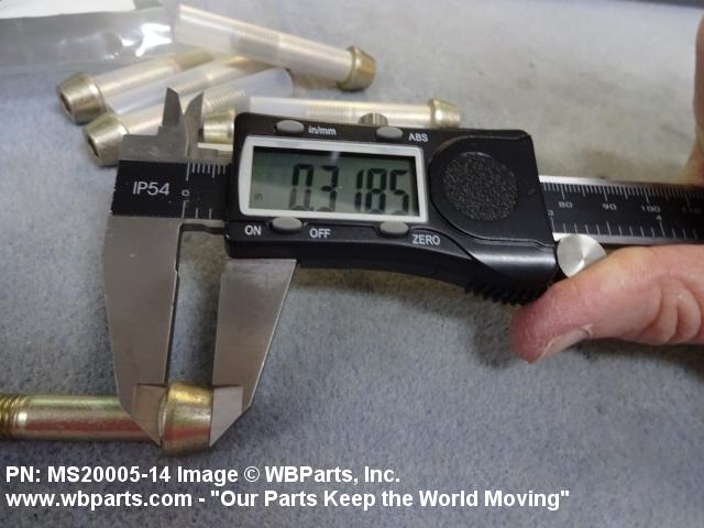 5306-00-206-1353 - INTERNAL WRENCHING BOLT | WBParts