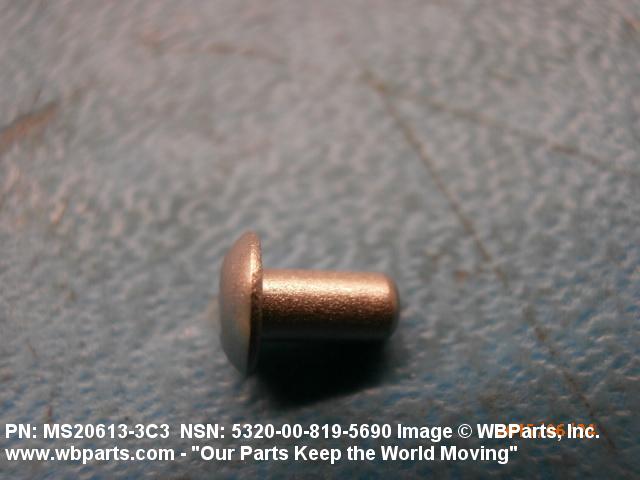 5320-00-819-5690 - SOLID RIVET | WBParts