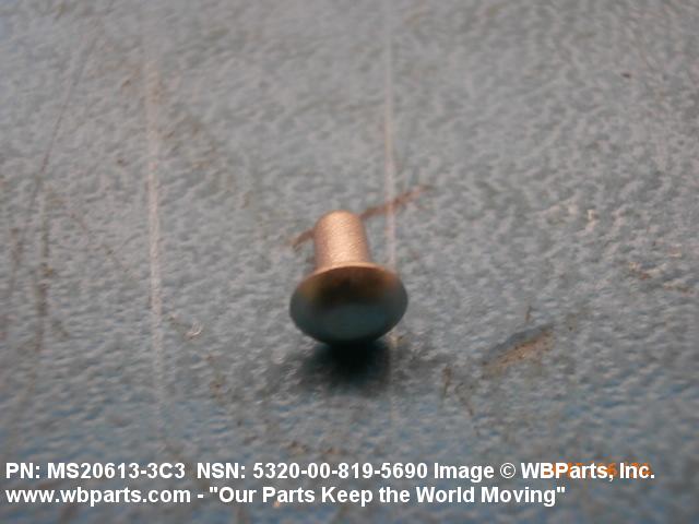 5320-00-819-5690 - SOLID RIVET | WBParts