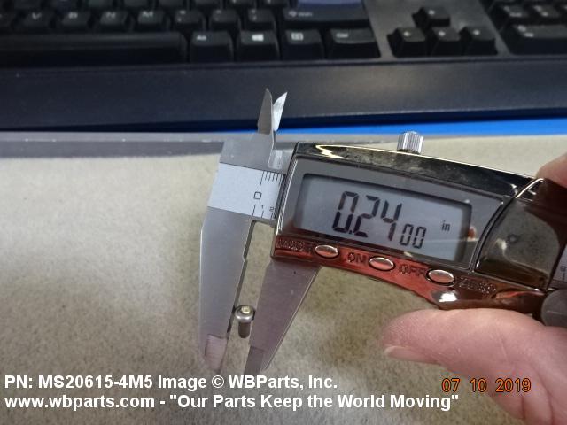 5320-00-684-9911 - SOLID RIVET, MS206154M5, MS20615-4M5, NAS508M45 ...