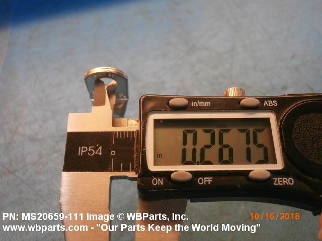 5940-00-115-2678 - LUG TERMINAL, MS20659111, MS20659-111, MBBN342013 ...