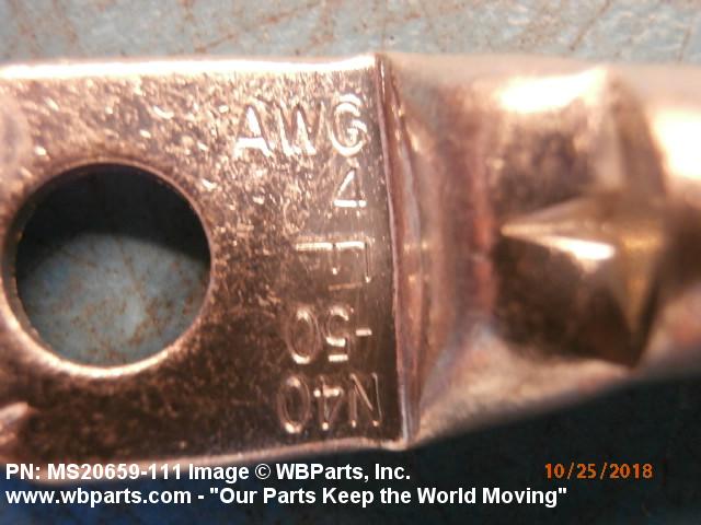 5940-00-115-2678 - LUG TERMINAL, MS20659111, MS20659-111, MBBN342013 ...