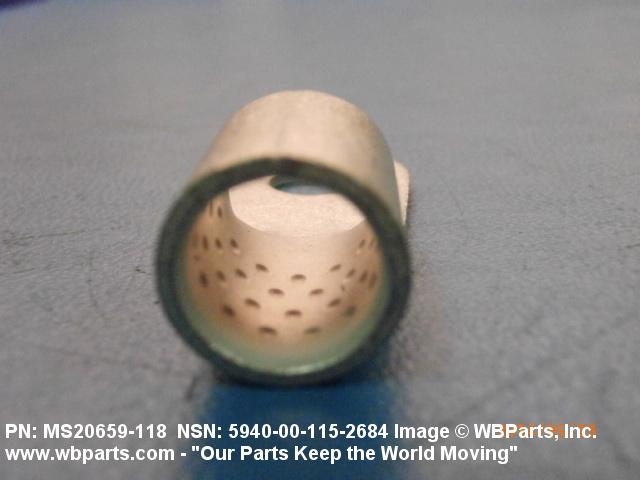 5940-00-115-2684 - LUG TERMINAL, MS20659, MS20659118, MS20659-118 | WBParts