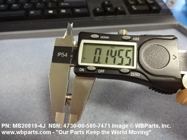 4730-00-580-7471 - TUBE FITTING FLARED SLEEVE | WBParts