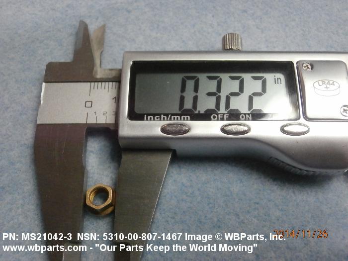 5310-00-807-1467 - HEXAGON EXTENDED WASHER SELF-LOCKING NUT ...