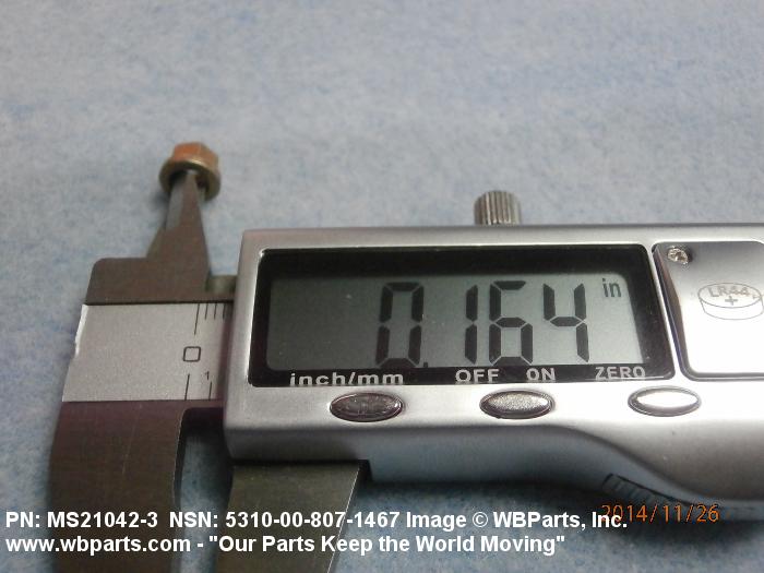 5310-00-807-1467 - HEXAGON EXTENDED WASHER SELF-LOCKING NUT ...