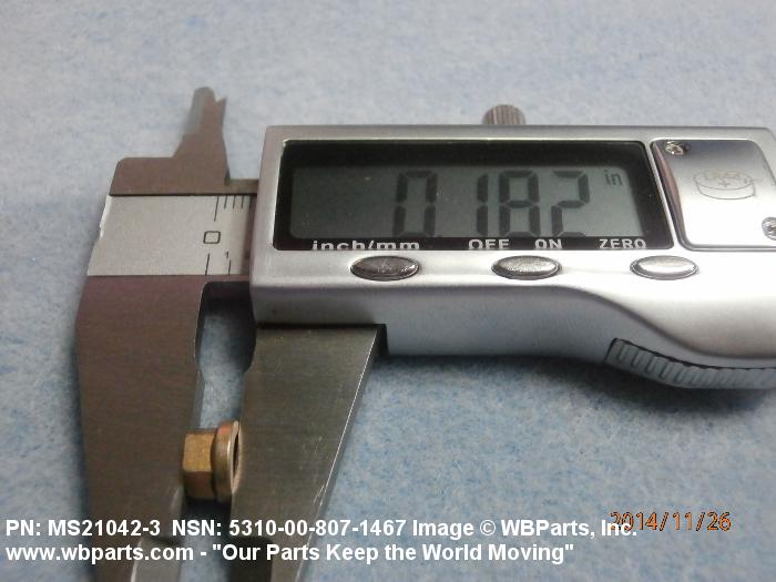 5310-00-807-1467 - HEXAGON EXTENDED WASHER SELF-LOCKING NUT ...