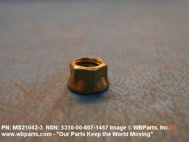 5310-00-807-1467 - HEXAGON EXTENDED WASHER SELF-LOCKING NUT ...