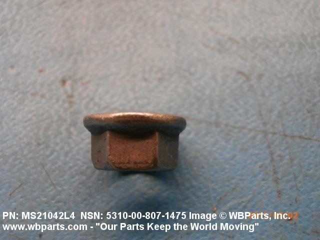 ms21042-l4 - NUT | WBParts
