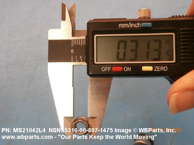 ms21042-l4 - NUT | WBParts