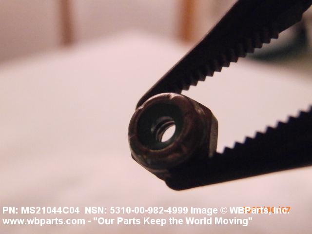 5310-00-982-4999 - HEXAGON SELF-LOCKING NUT | WBParts