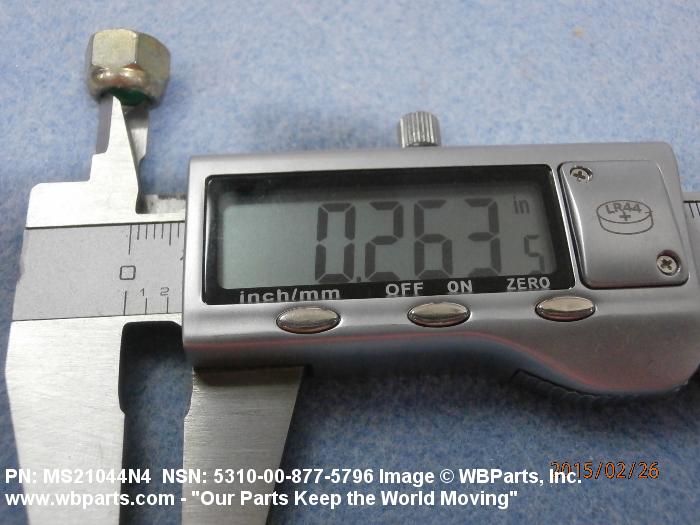 5310-00-877-5796 - HEXAGON SELF-LOCKING NUT, MS20365428, MS20365-428 ...