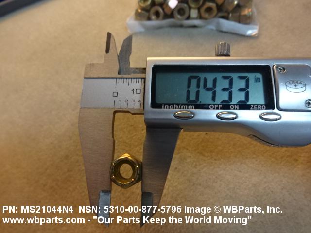 5310-00-877-5796 - HEXAGON SELF-LOCKING NUT, MS20365428, MS20365-428 ...