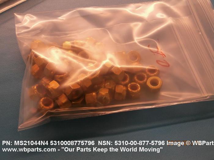 5310-00-877-5796 - HEXAGON SELF-LOCKING NUT | WBParts