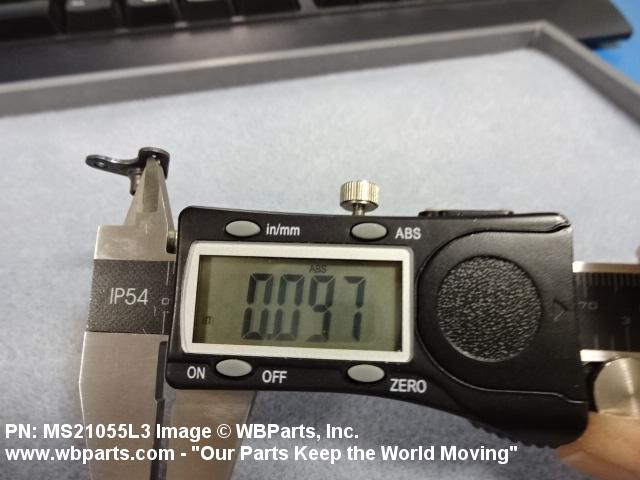 5310-00-779-6689 - PLATE SELF-LOCKING NUT | WBParts