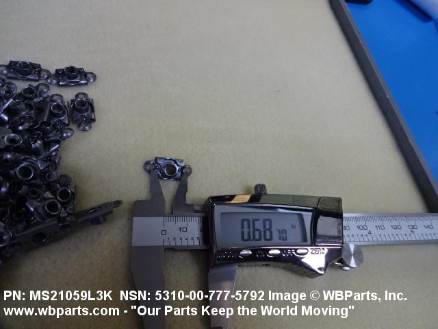 NAS686-A3 - NUTPLATE | WBParts