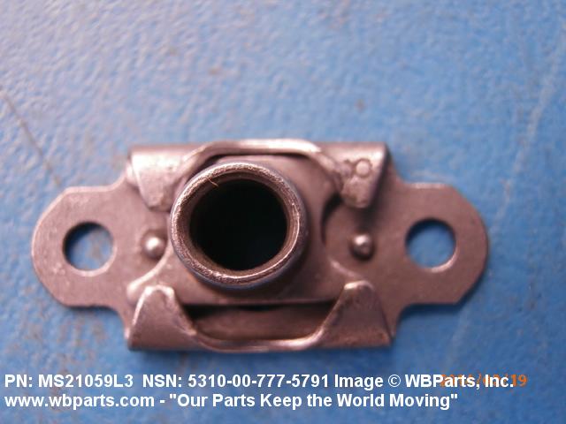 5310-00-777-5791 - PLATE SELF-LOCKING NUT, MS21059L3, MS21059L3K ...
