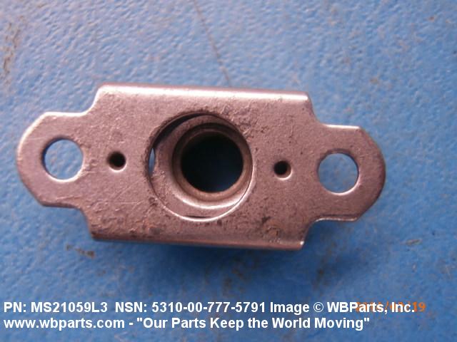 5310-00-777-5791 - PLATE SELF-LOCKING NUT, MS21059L3, MS21059L3K ...
