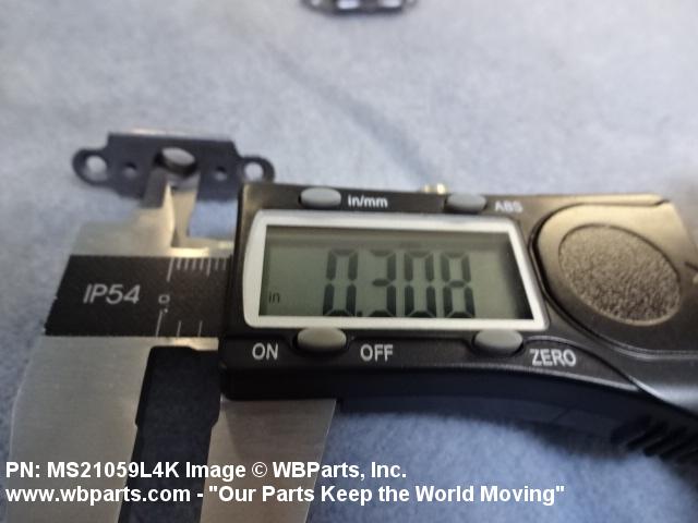 MS21059-L4 - NUT PLATE | WBParts