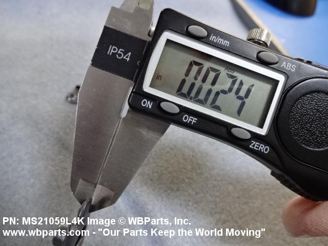 MS21059-L4 - NUT PLATE | WBParts