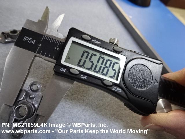 MS21059-L4 - NUT PLATE | WBParts