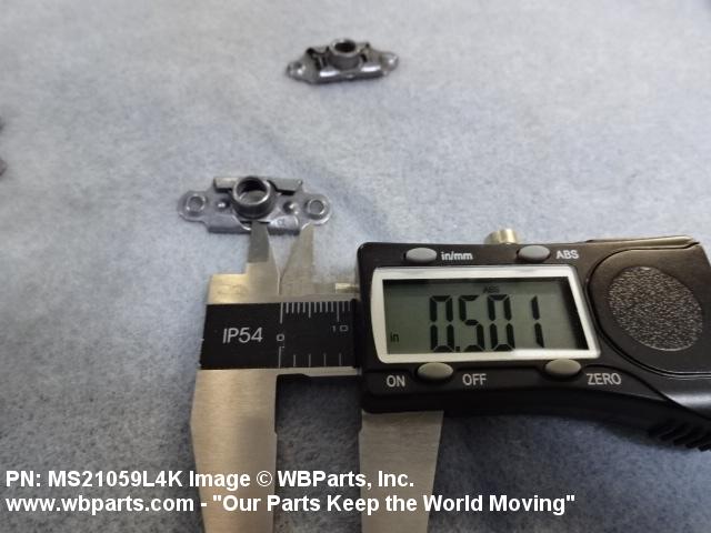 MS21059-L4 - NUT PLATE | WBParts